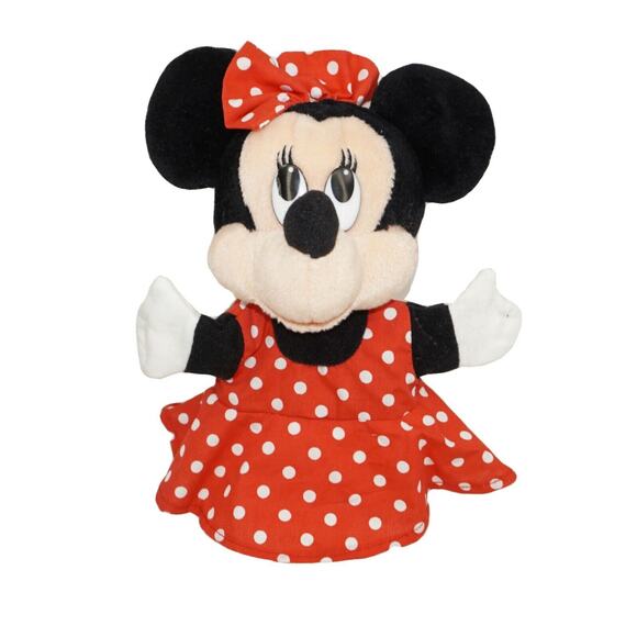 Mattel | Toys | Vintage Disney Minnie Mouse Puppet Plush Toy Mattel ...